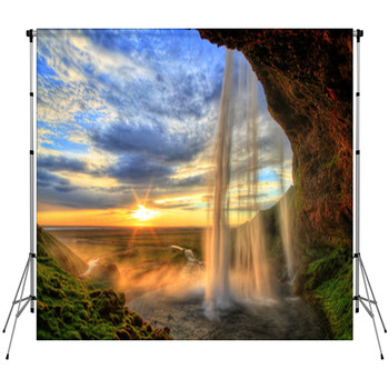 Waterfall Photographer Backdrops | Available in nearly ANY Custom Sizes