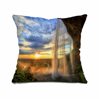 Waterfall Throw Pillows, Cases