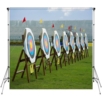 Archery Photographer Backdrops | Available in Very Large Custom Sizes