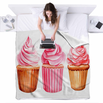 Cupcake Comforters, Duvets, Sheets & Sets | Personalized