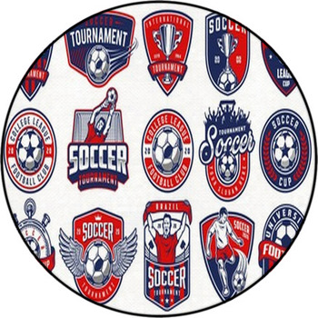 Soccer Area Rugs & Custom Size Floor Mats
