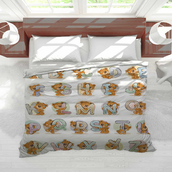 Alphabet Comforters, Duvets, Sheets & Sets | Personalized