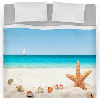 Beach Comforters, Duvets, Sheets & Sets | Personalized