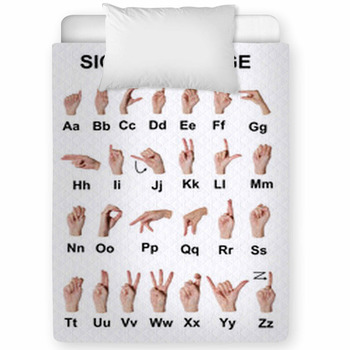 Alphabet Baby Blankets, Toddler Bedding | Personalized