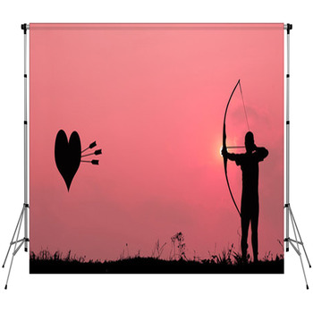 Archery Photographer Backdrops | Available in Very Large Custom Sizes