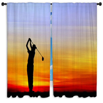 Golf Drapes & Window Treatments | Black Out | Custom Sizes