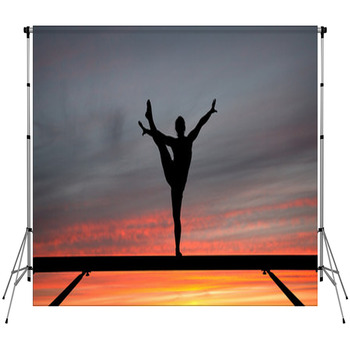 Gymnastics Photographer Backdrops | Available in nearly ANY Custom Sizes