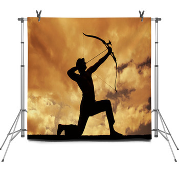 Archery Photographer Backdrops | Available in Very Large Custom Sizes