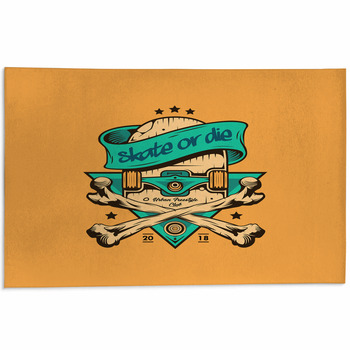 Skateboard Area Rugs & Custom Size Floor Mats