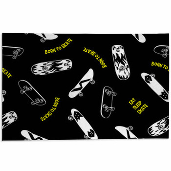 Skateboard Rugs & Custom Size Floor Mats
