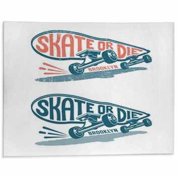 Skateboard Rugs & Custom Size Floor Mats