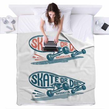Skateboard Comforters, Duvets, Sheets & Sets | Custom