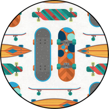 Skateboard Rugs & Custom Size Floor Mats