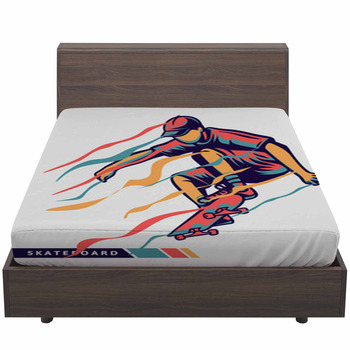 Skateboard Comforters, Duvets, Sheets & Sets | Custom
