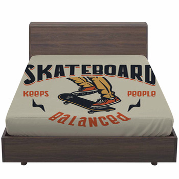 Skateboard Comforters, Duvets, Sheets & Sets | Custom