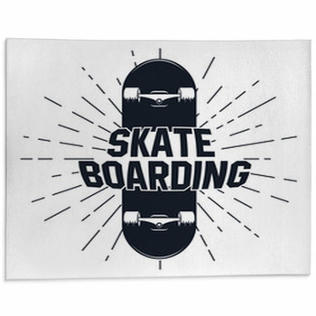 Skateboard Rugs & Custom Size Floor Mats
