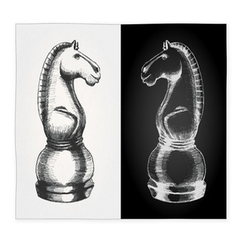 Chess Area Rugs & Floor Mats