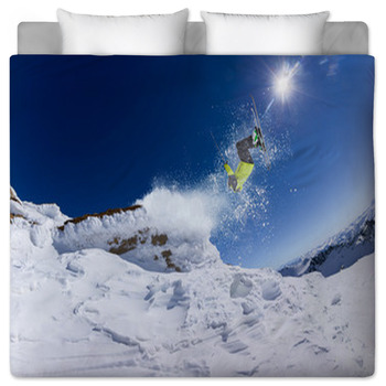 Ski Comforters, Duvets, Sheets & Sets | Personalized