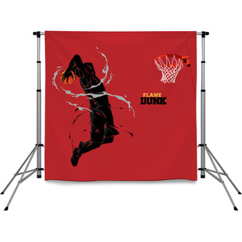 Basketball Photo Backdrops | Available in Ultra Large Custom Sizes