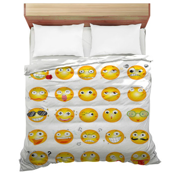 Smiley face Comforters, Duvets, Sheets & Sets | Personalized