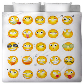 Smiley face Comforters, Duvets, Sheets & Sets | Personalized