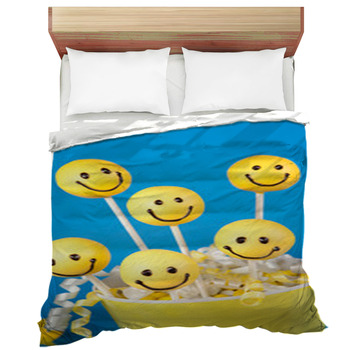 Smiley face Comforters, Duvets, Sheets & Sets | Personalized