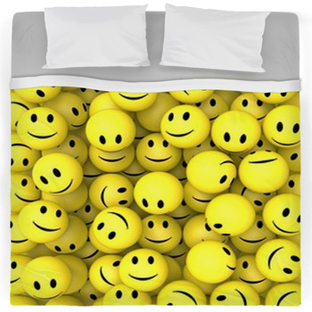 Smiley face Comforters, Duvets, Sheets & Sets | Personalized