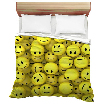 Smiley face Comforters, Duvets, Sheets & Sets | Personalized