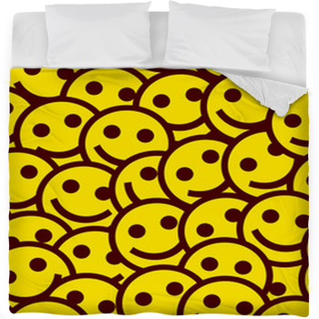 Smiley face Comforters, Duvets, Sheets & Sets | Personalized
