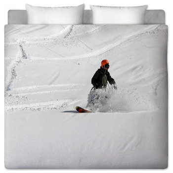 Snowboard Comforters, Duvets, Sheets & Sets | Custom