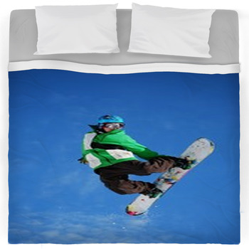 Snowboard Comforters, Duvets, Sheets & Sets | Custom