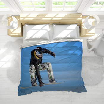 Snowboard Comforters, Duvets, Sheets & Sets | Custom