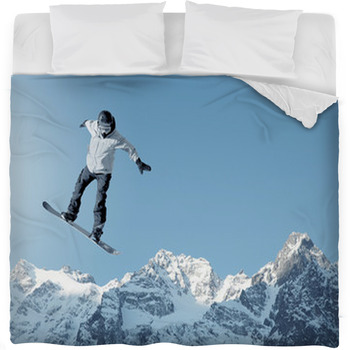 Snowboard Comforters, Duvets, Sheets & Sets | Custom