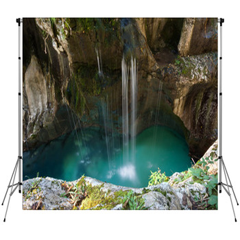Waterfall Photographer Backdrops | Available in nearly ANY Custom Sizes