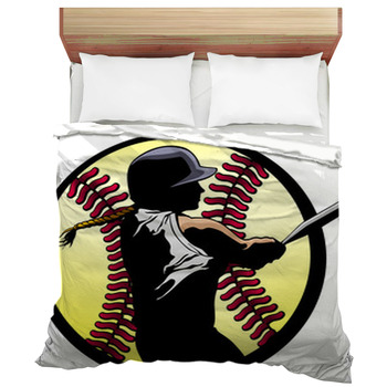 Softball Bedding | Comforters, Duvet Covers, Sheets & Bed Sets | Custom