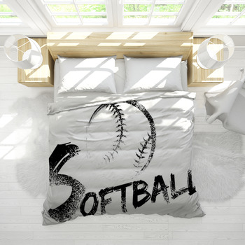 Softball Bedding | Comforters, Duvet Covers, Sheets & Bed Sets | Custom