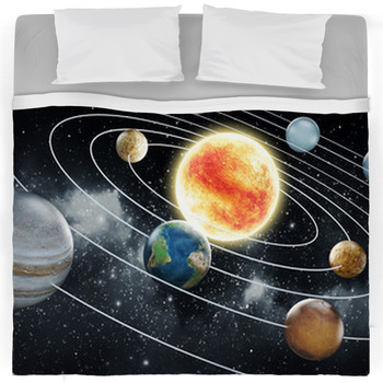 Solar system Comforters, Duvets, Sheets & Sets | Personalized