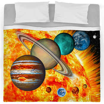 Solar system Comforters, Duvets, Sheets & Sets | Personalized