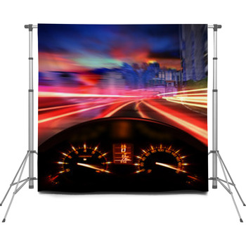 Race car Custom Backdrops | Available in Ultra Large Custom Sizes