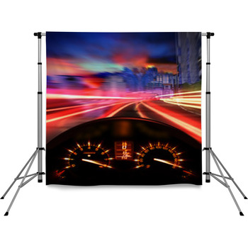 Race car Custom Backdrops | Available in Ultra Large Custom Sizes