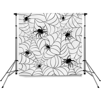 Spider Photographer Backdrops | Available in Ultra Large Custom Sizes
