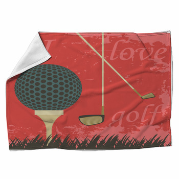 Golf Fleece Blanket Throws | Free Personalization
