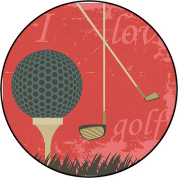 Golf Area Rugs & Floor Mats