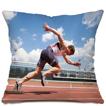 Track Throw Pillows, Cases, & Shams
