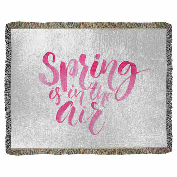 Spring Fleece Blanket Throws | Free Personalization