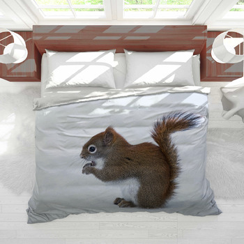 Squirrel Comforters, Duvets, Sheets & Sets | Personalized