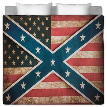 Confederate rebel flag Comforters, Duvets, Sheets & Sets | Personalized