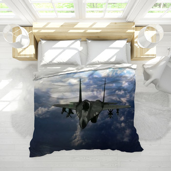 Jet fighter Comforters, Duvets, Sheets & Sets | Personalized