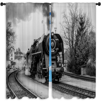 Train Drapes & Window Treatments | Black Out | Custom Sizes