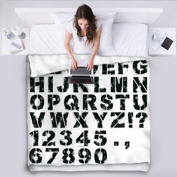Alphabet Comforters, Duvets, Sheets & Sets | Personalized